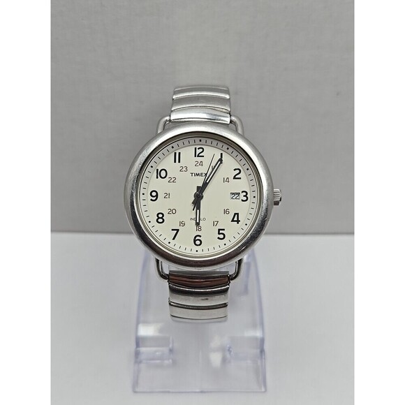 Timex | Accessories | Timex T2p5 Camper Indiglo 37mm Quartz White Dial ...